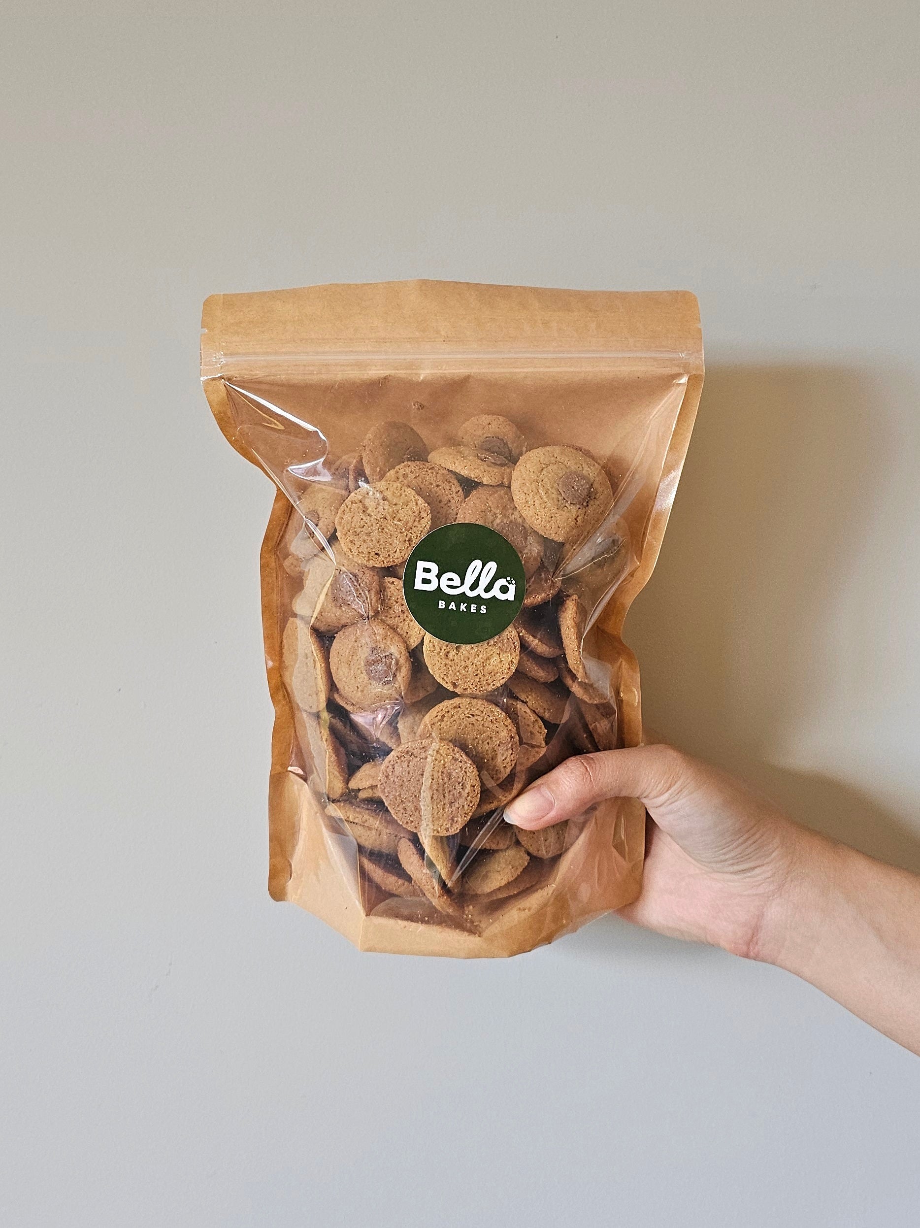 Mini Crunchy Cookies – Bella Bakes